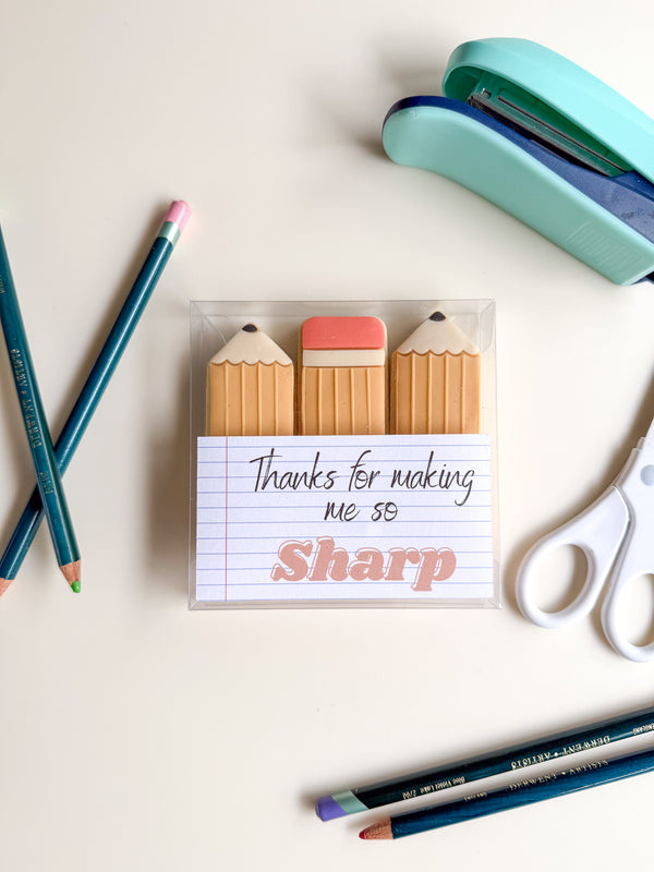 Teacher Gifts - Making me so Sharp, Sugar Cookie gift pack – That’s so ...