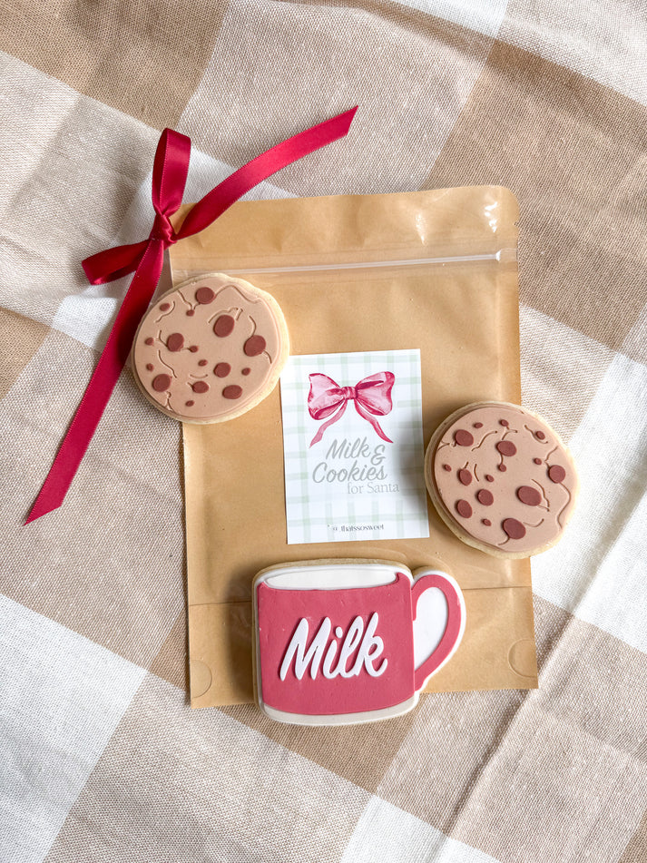 Milk and Cookies for Santa | Christmas Cookies | That’s so Sweet Melbourne